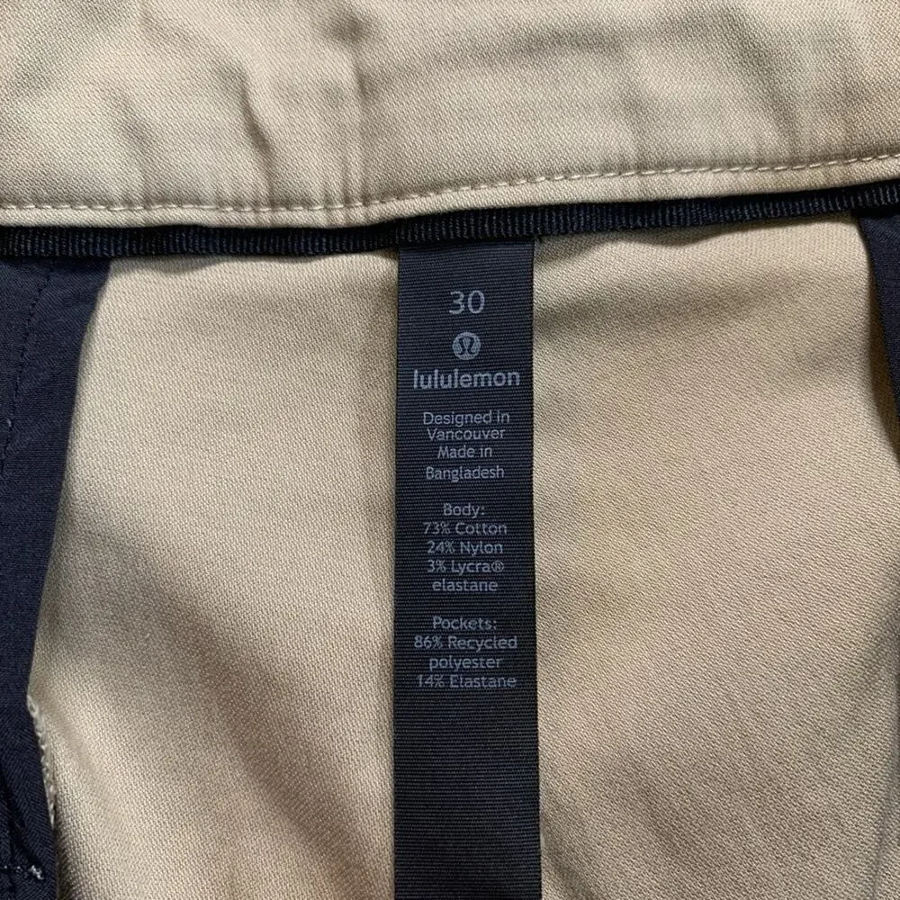 lululemon athletica | Pants | Lululemon Pants Mens 3 Scone Commission ...